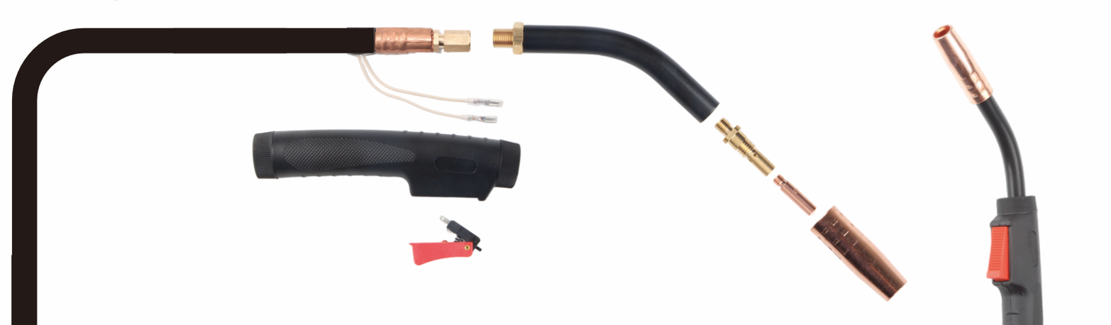 Tweco #1 Mini MIG Gun & Consumables — Weldready