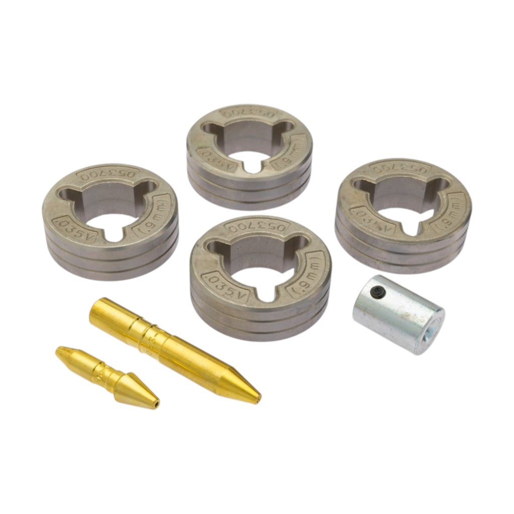 Miller 4 Roll V-Groove Drive Roll Kit - 60 & 70 Series Feeders — Weldready