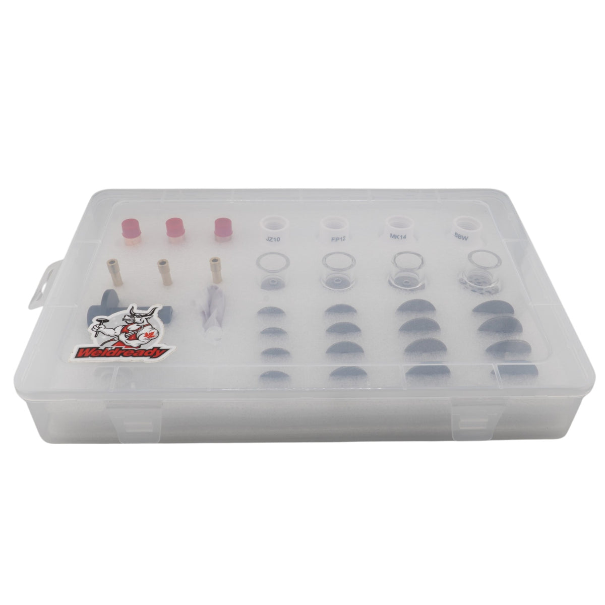 Furick Style Glass and Ceramic TIG Cup Kit — Weldready