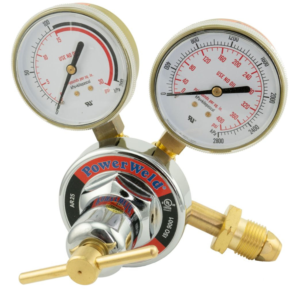 Powerweld Harris Style Acetylene Regulator - AR25 — Weldready