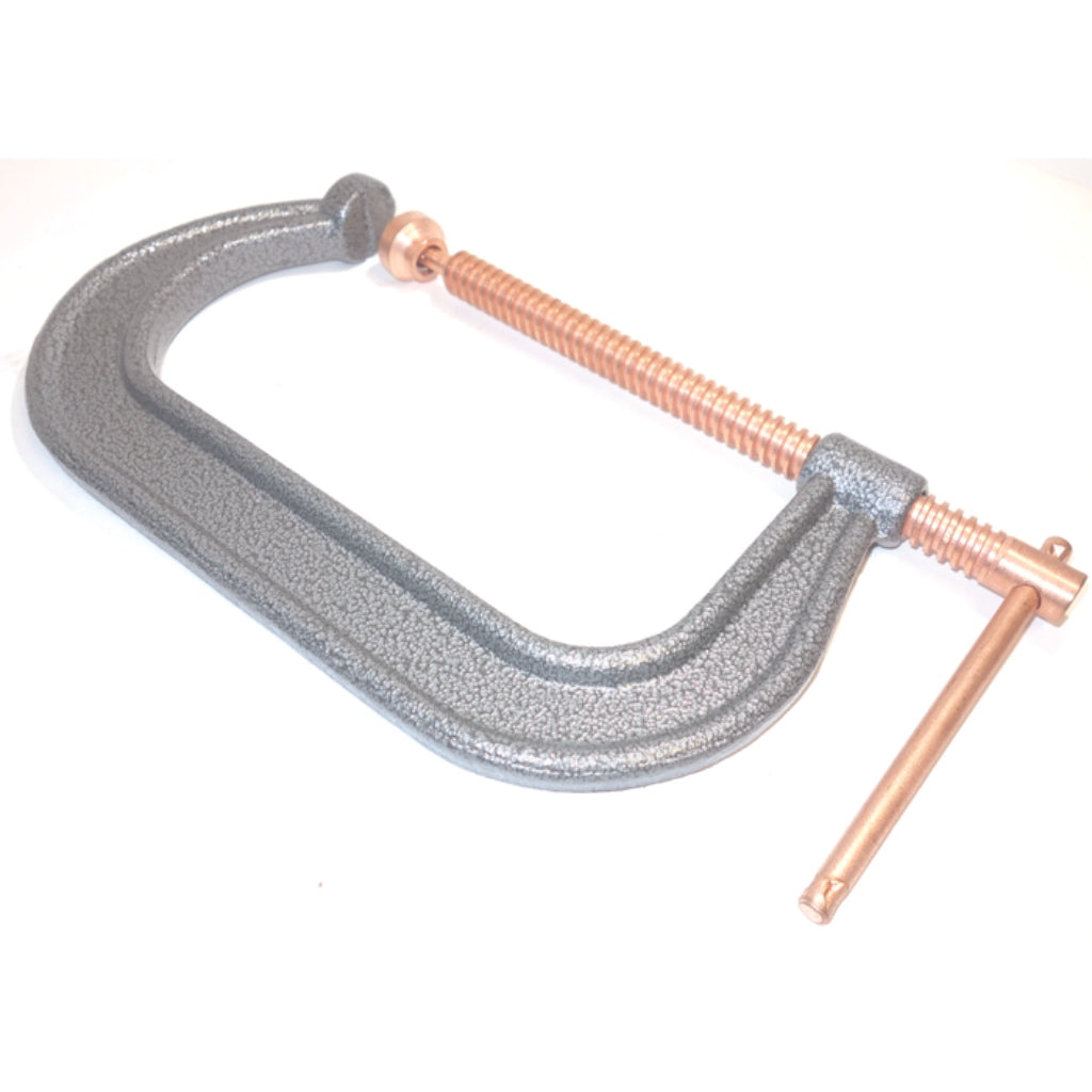 10" Heavy Duty C-Clamp W/ Copper Spindles | Weldready