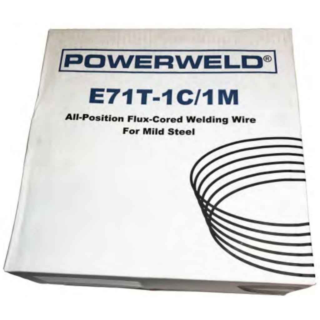 Powerweld E71T-1C/1M All Position Flux Cored Steel MIG Wire — Weldready