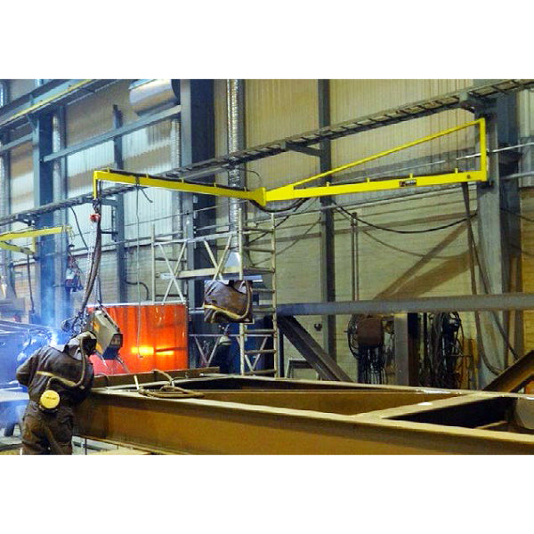 Steelmax Wall Mounted Pivot Joint MIG Wire Feeder Boom — Weldready