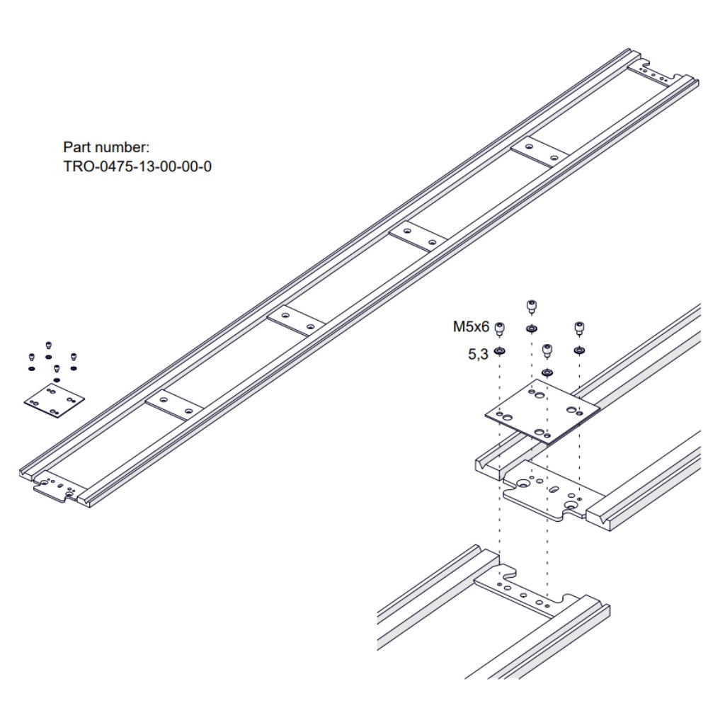 Steelmax Torch Runner Track Assembly — Weldready