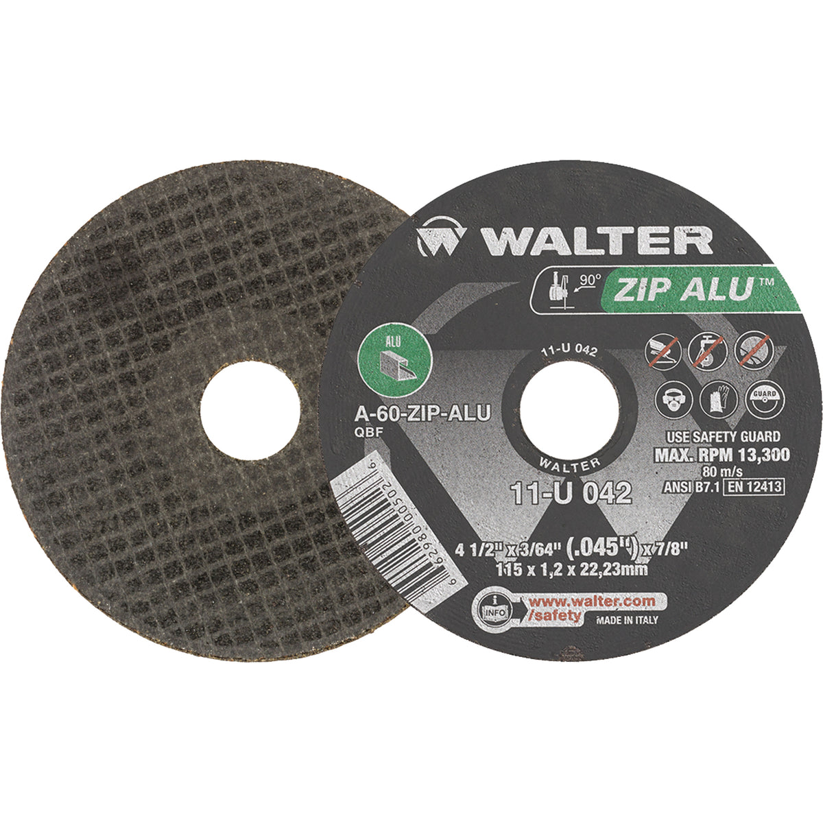 Walter Zip Cutting Disc for Aluminum — Weldready