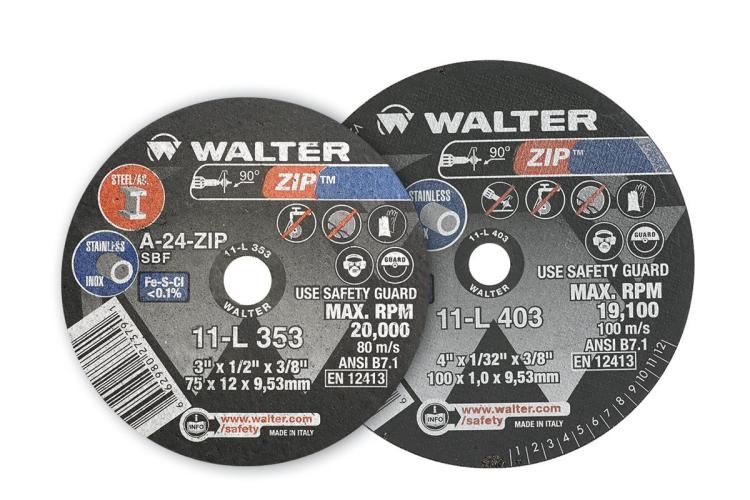 Walter ZIP Cut-Off Wheels - 1/4" Arbor — Weldready