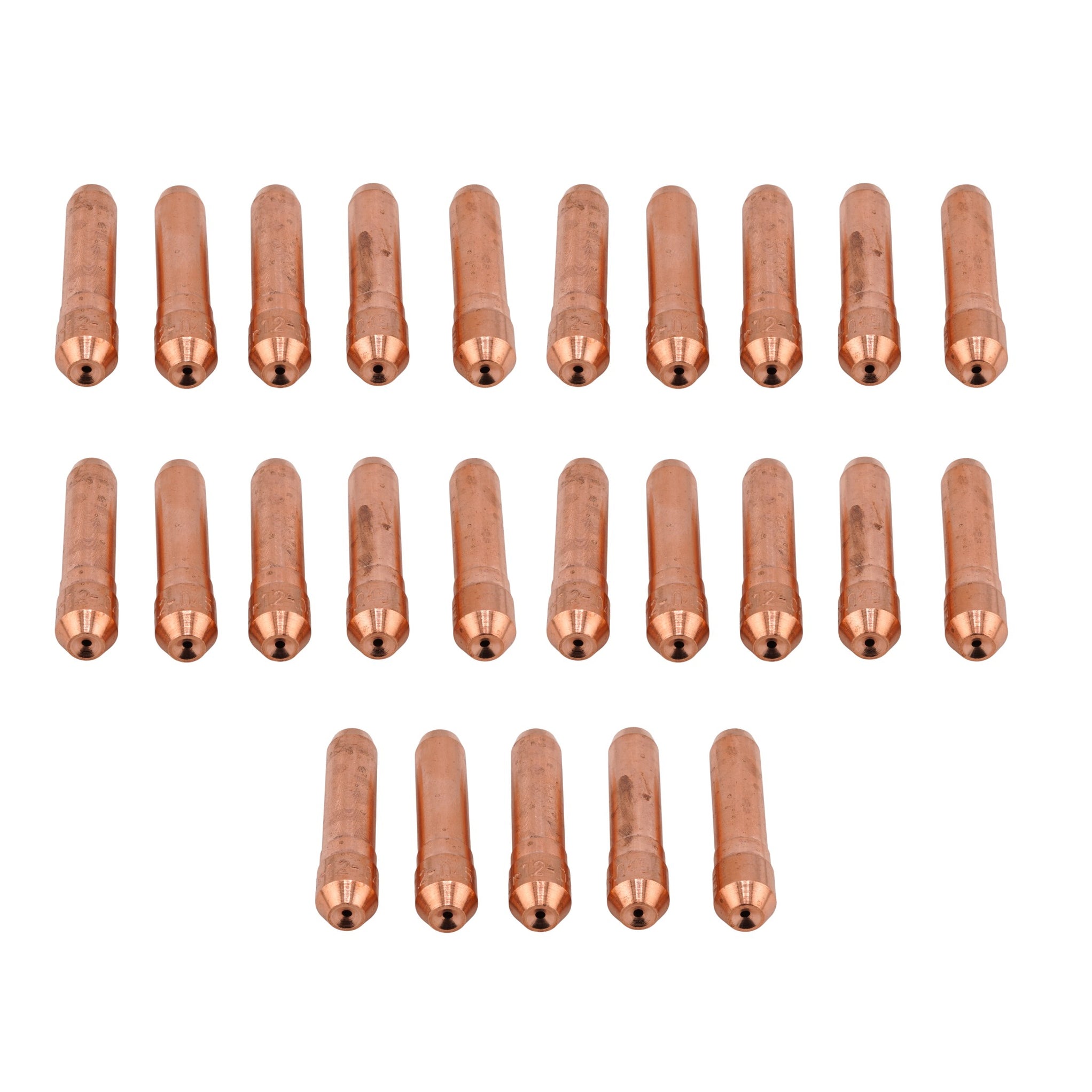 Bernard Style Centerfire T-Series Heavy-Duty CuCrZr Contact Tips (25 P ...