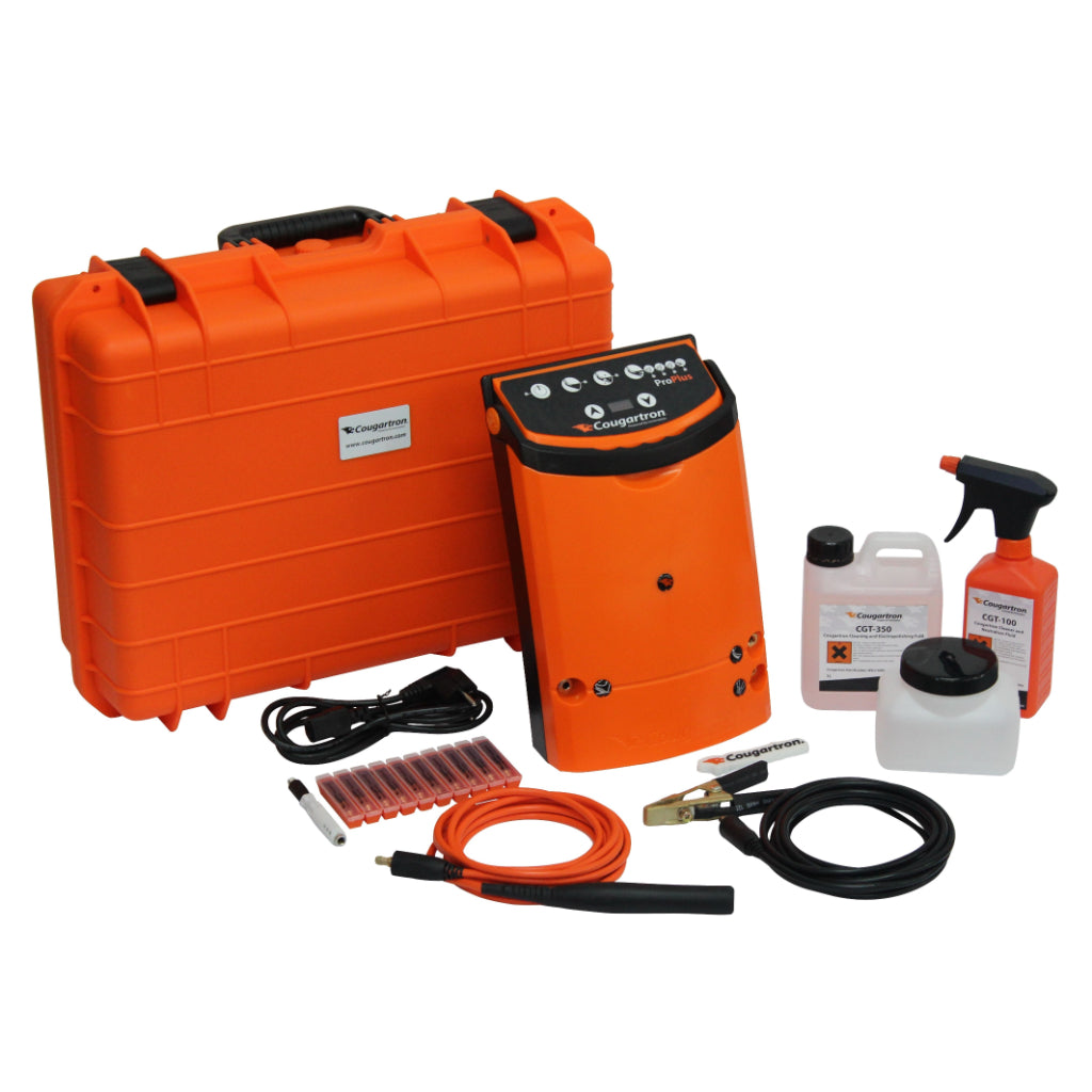 Cougartron Stainless Steel Weld Cleaning Machines - Weldready Canada
