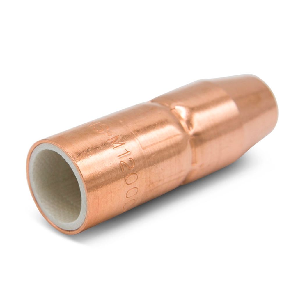 Copper AccuLock MIG Nozzle for Miller MDX-100 MIG Torch — Weldready