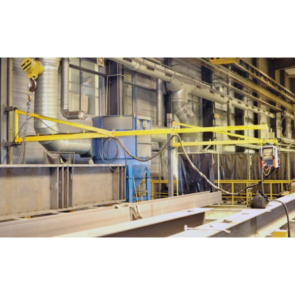 Steelmax Wall Mounted Telescopic MIG Wire Feeder Boom — Weldready